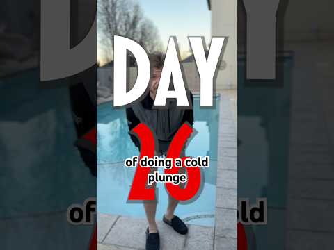 Day 26: I LOVE YOU ALL! #coldplunge #comedy #challenge #spillthegoods