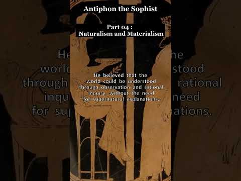 Great Philosophers: Antiphon the Sophist