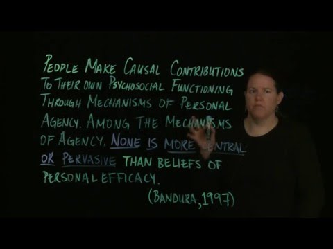A quick discussion of academic self-efficacy