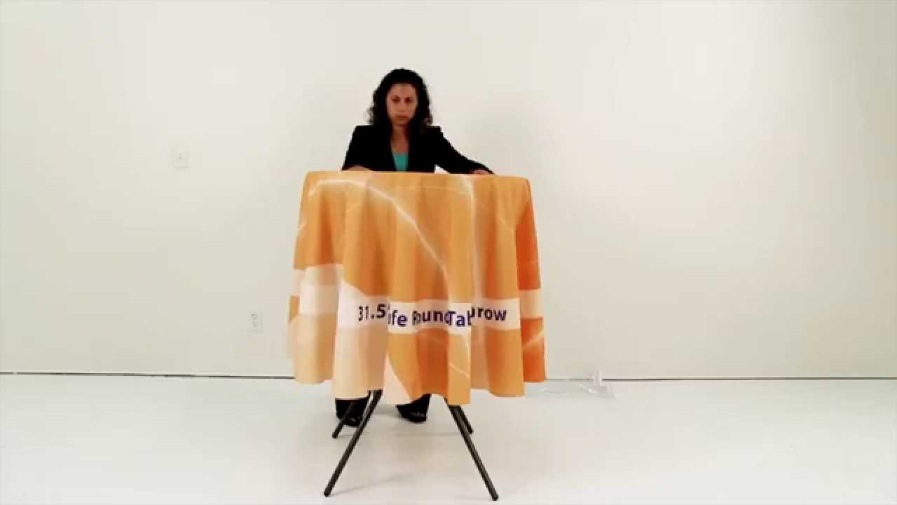 Custom Printed Round Banquet Table Covers
