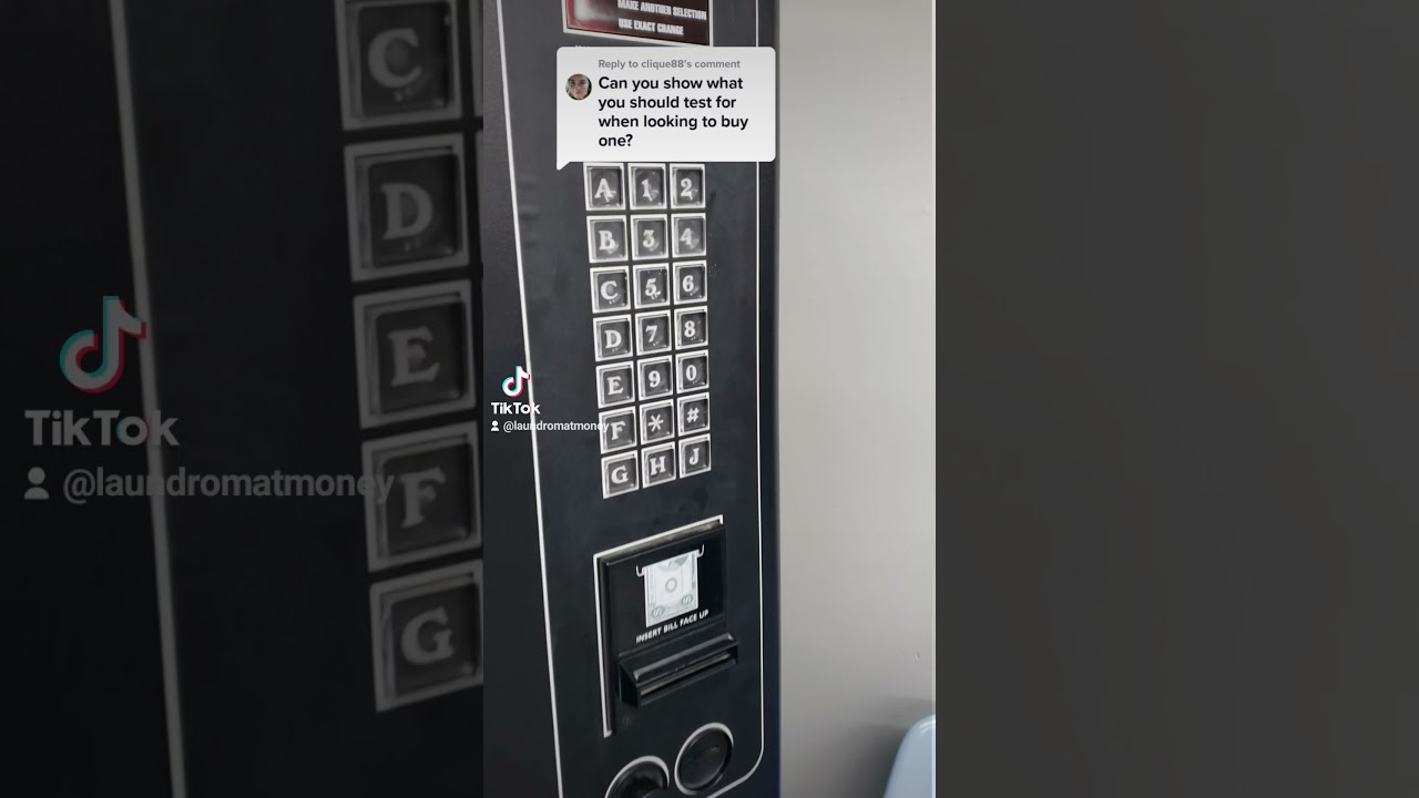 How To Test A Vending Machine