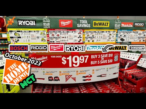 Free tools at HOME DEPOT, 2023 Black Friday sales