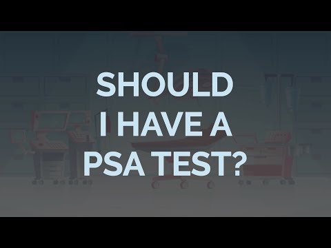 Should I have a PSA test?