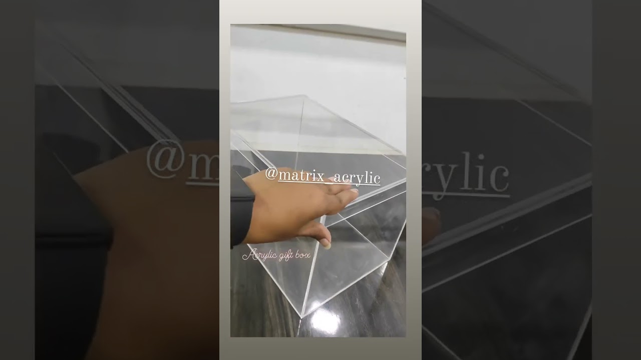 Acrylic Clear box