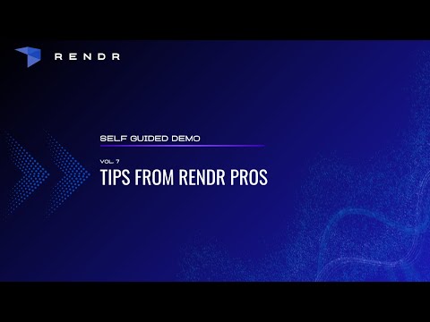Self Guided Demos - RENDR