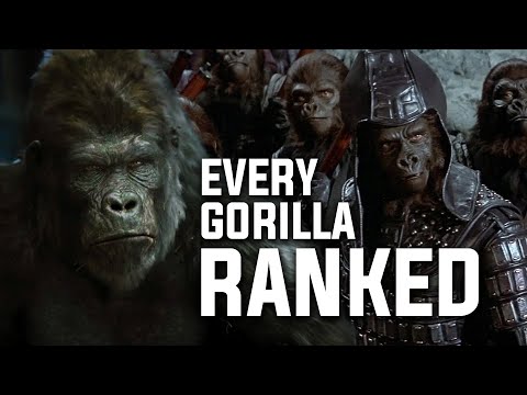 Ranking Every Gorilla in the PLANET OF THE APES Movies!