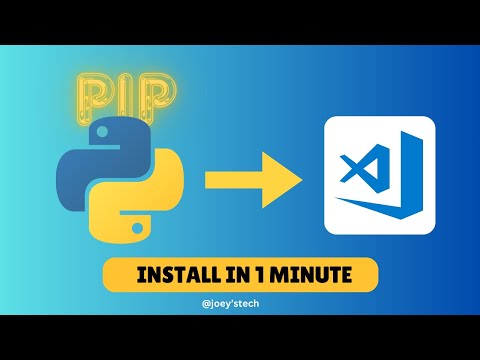 How to install pip in Visual Studio Code | Install PIP in VSCode (2024)