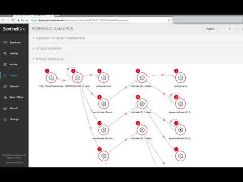 SentinelOne Detects and Mitigates a Word-based malware attack that doesn't use a macro