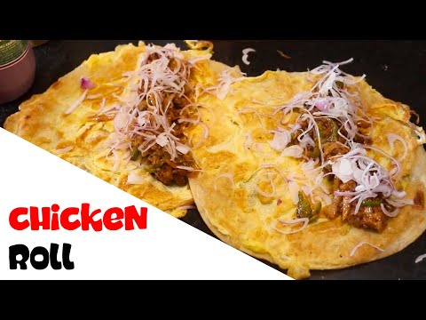 Chicken Roll Recipes ~ Iftar Special Recipe ~ Mumbai Street Food With ...