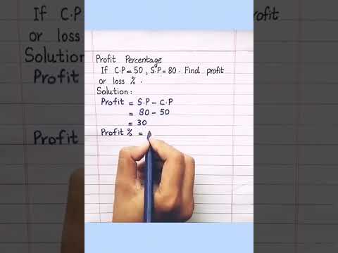 profit percentage #shorts