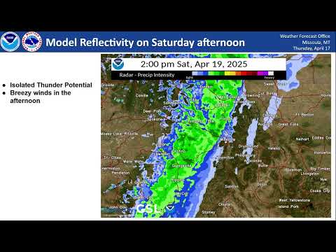 NWS Missoula Weather Briefing - April 17, 2025