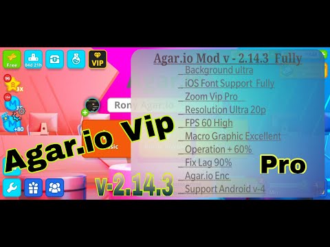 Agario Mobile 2.14.3 ViP Pro Android Modified without root
