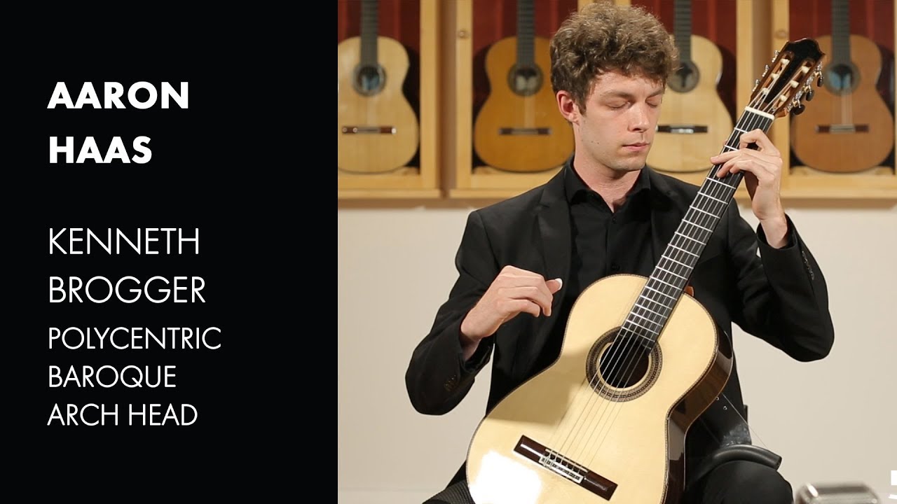 2019 Kenneth Brogger "Polycentric Baroque Arch" SP/IN Guitar | GSI