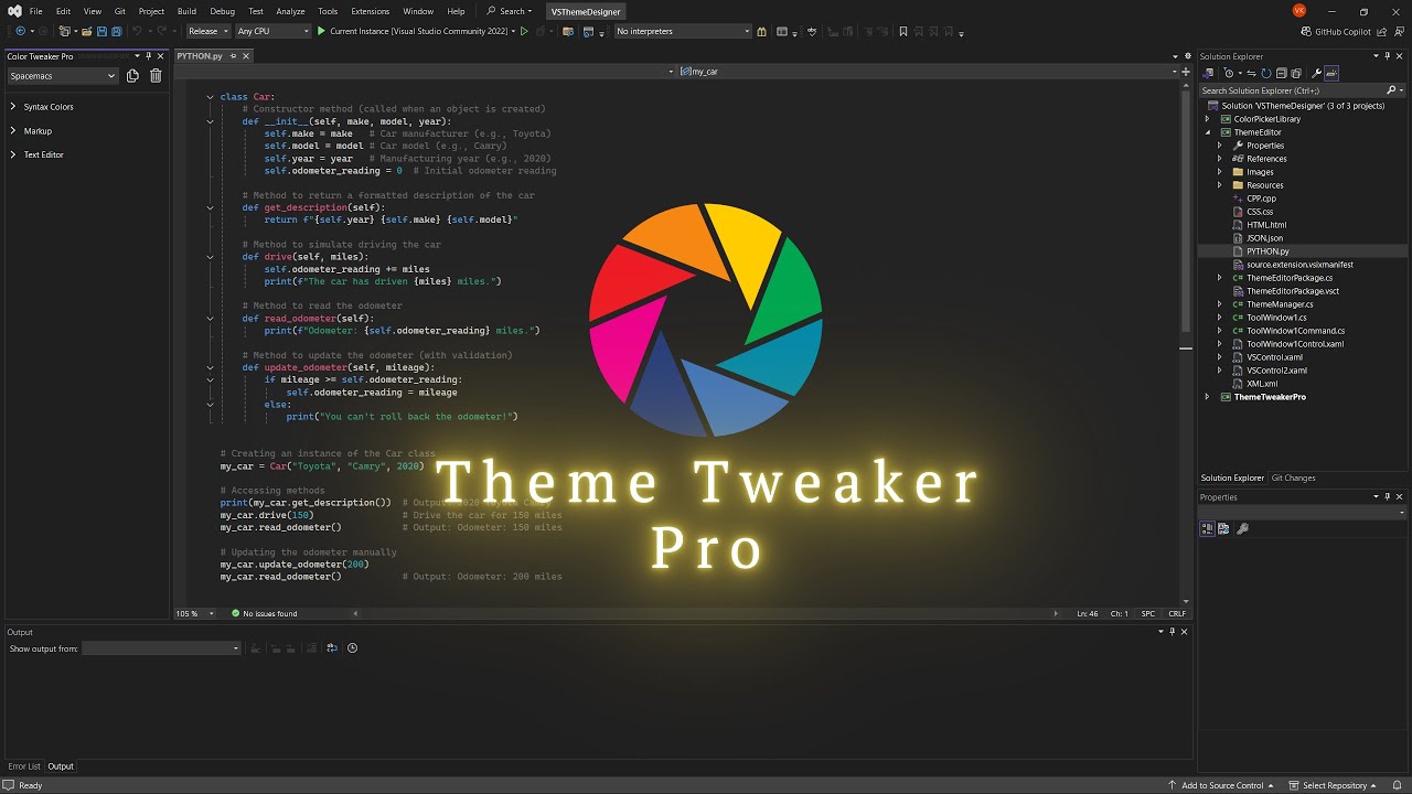 Theme Tweaker Pro (for Visual Studio)