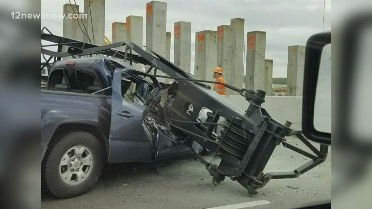 New info on fatal crane accident crushing truck on I-10 in Jefferson County