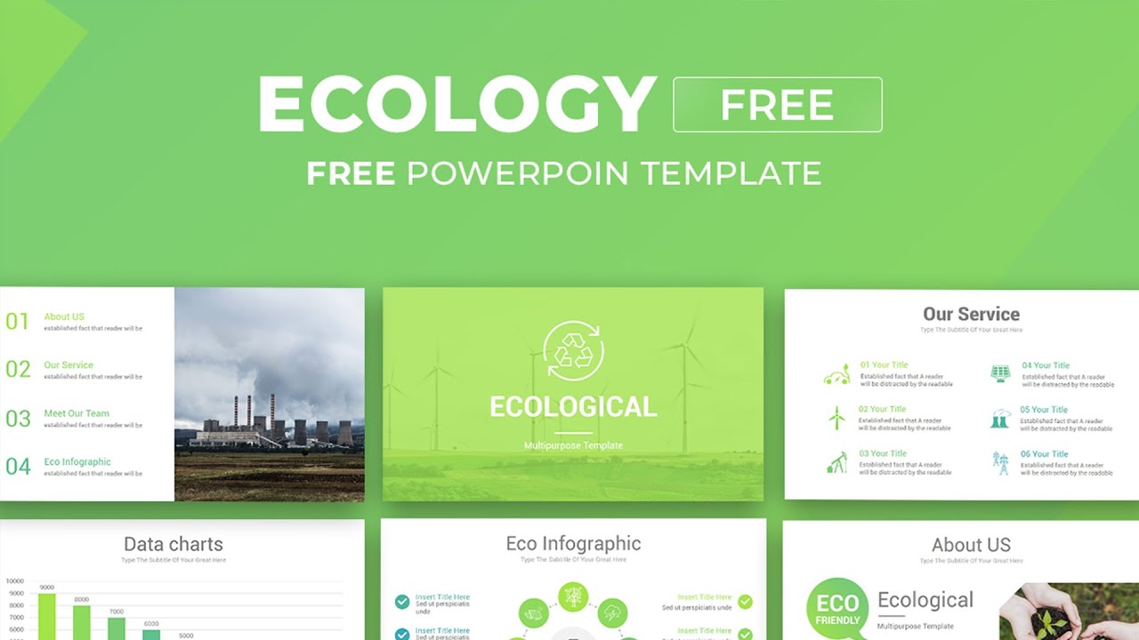 Free Ecology PowerPoint Presentation Template