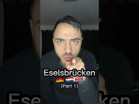 Eselsbrücken 🇩🇪🇳🇱🇬🇧[Pt. 1] #sprache #lernen #nederlands #deutsch #englisch