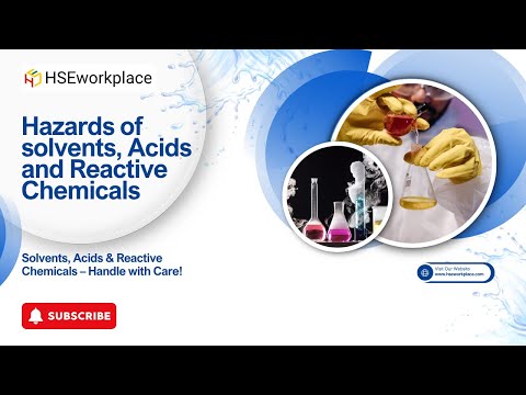 Hazards of Solvents, Acids & Reactive Chemicals | Lab Safety Tips