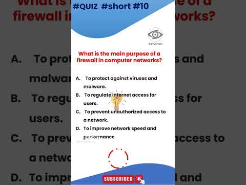 Network Firewall: Protecting Your Network from Unauthorized Access #10 #gkshorts @RayVision2 