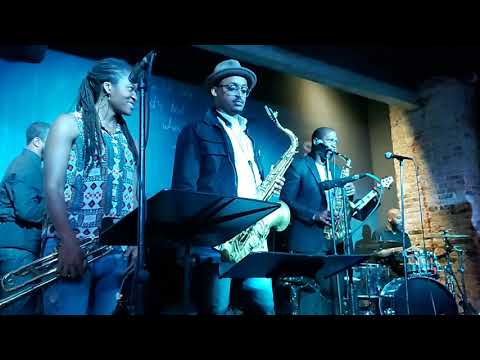 Mike Phillips performs live at the Unscripted Jazz Series