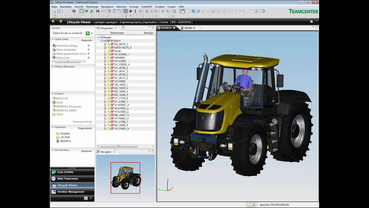 Teamcenter Lifecycle Visualization