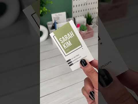 Make an impression with bold Business Cards. Trifecta Black is meant to stand out. 🖤 #GotPrint