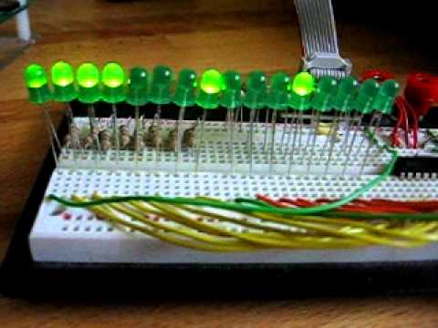 Controlling Shift Registers Via SPI | Hackaday