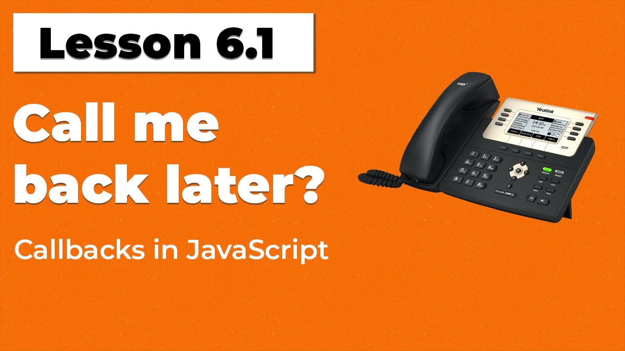 JavaScript Callback Functions Explained #fullstackroadmap (Ep. 6.1)