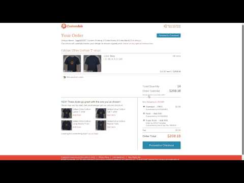 How to Use a CUSTOMINK Promo Code