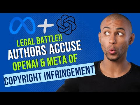 AI Copyright Lawsuits: Authors Take on OpenAI and Meta!!