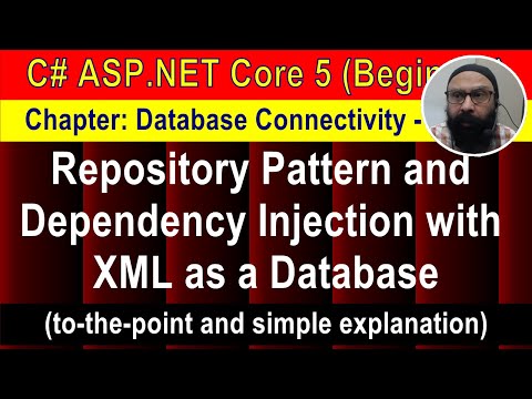 Repository Pattern and Dependency Injection with an XML Database (6 min Preview)