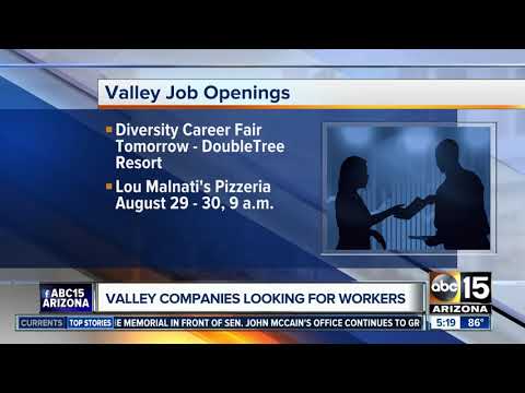 Jobs open in Phoenix