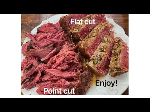 Corned Beef Brisket! Flat cut vs. Point cut | St. Patrick’s Day