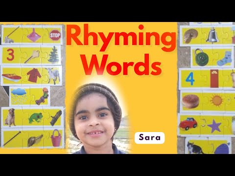 Rhyming Words | Early Reading Skills | Homeschooling | Kindergarten | Preschoolers English | Phonics