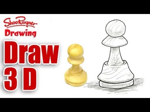 How to draw 3D Objects – Shoo Rayner