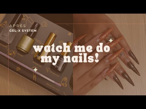 How I remove Gel-X | Using Apres Gel-x For the first time