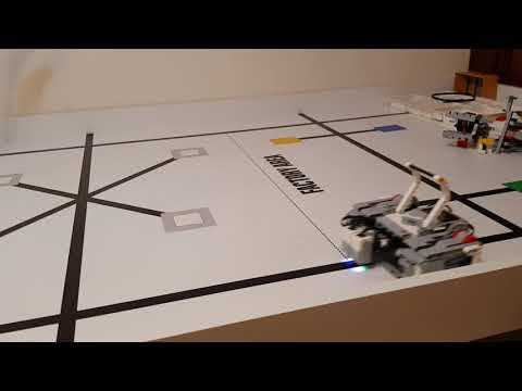 EV3 ultra-fast line following (Large motor + Tiny wheels)(+code)