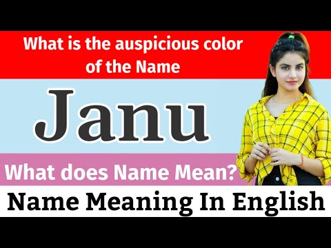 Janu Name Meaning In English | Janu Meaning | What Is The Meaning Of Name Janu | Baby Names #Janu #J