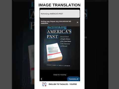 English to Tagalog - You Pro . It's amazing