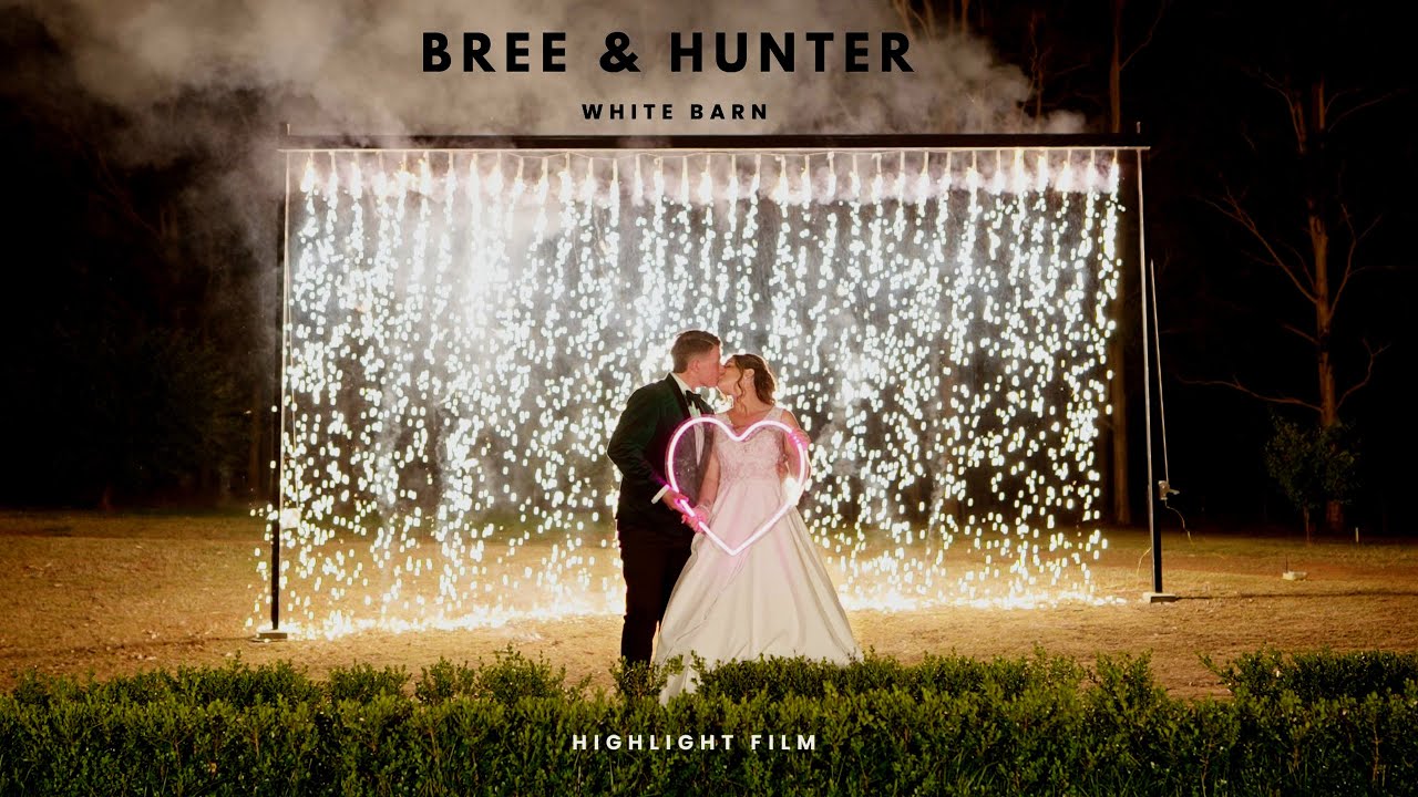 Bree & Hunter - White Barn Pokolbin