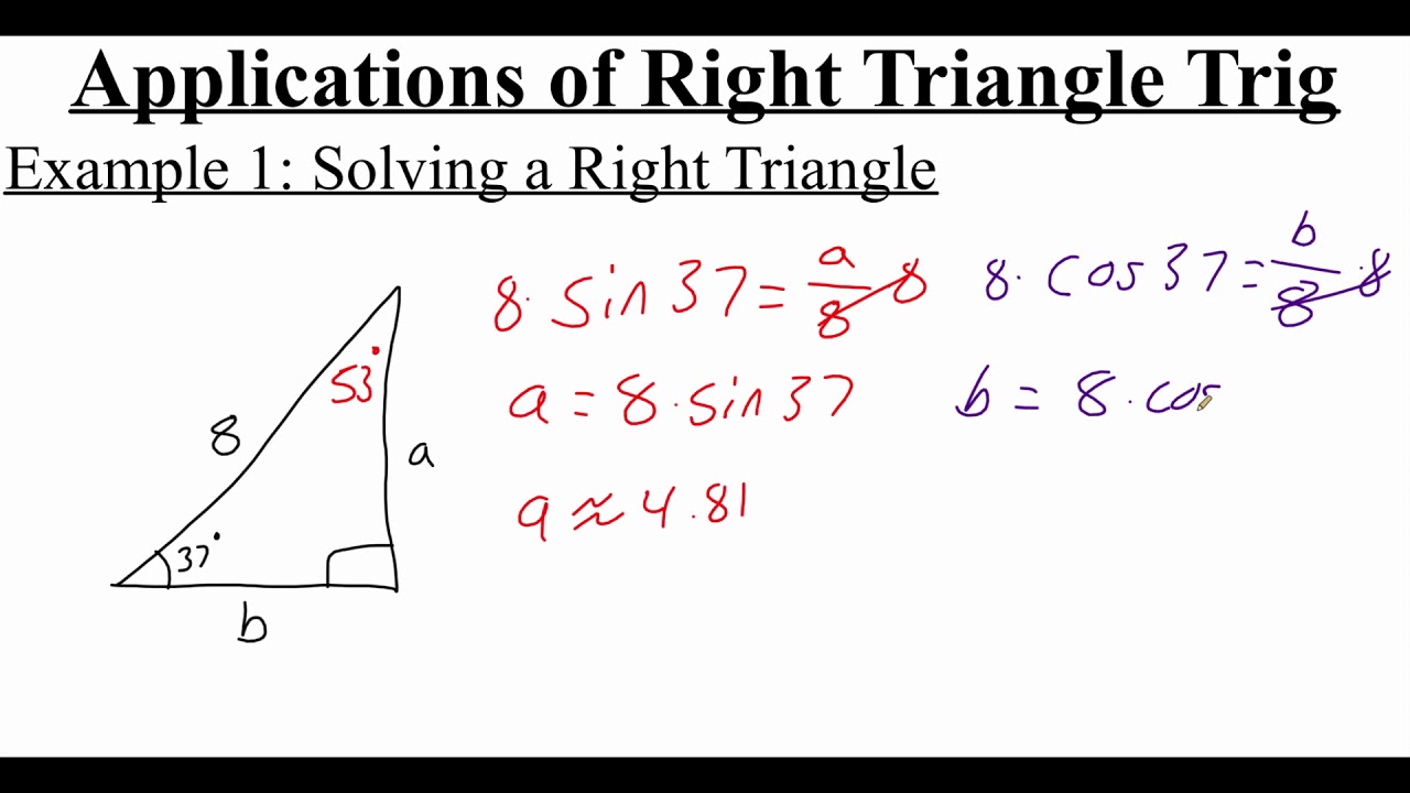 4.2.4 Applications of Right Triangle Trigonometry