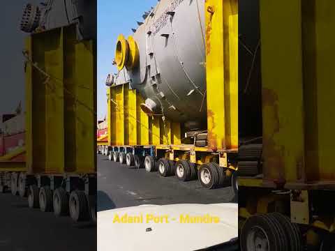 ODC Cargo delivery #adaniport #adani #transport #transportation #travel #road #odccargo #longvehicle