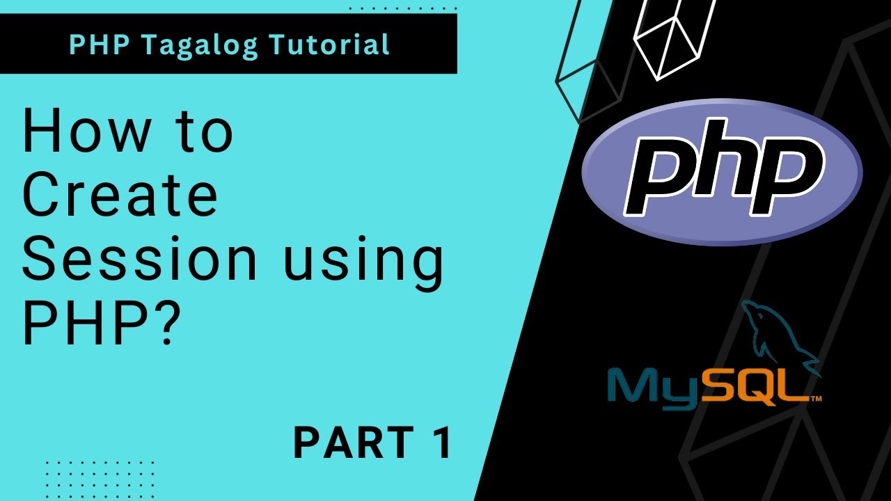 PHP [Tagalog] - How to Create Session using PHP