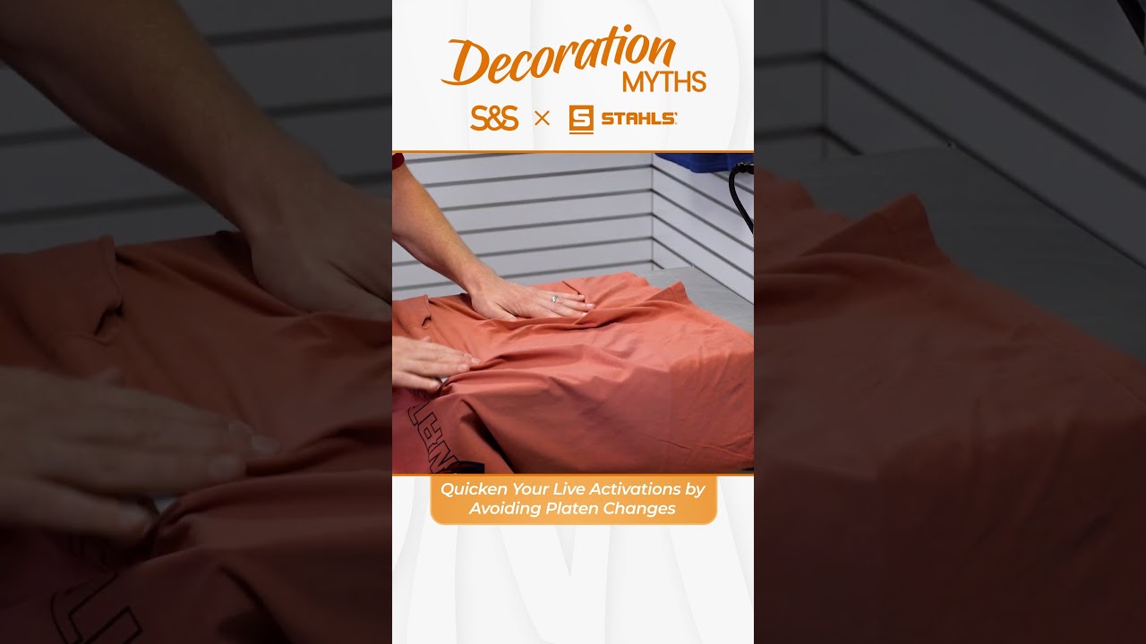 Avoid Platen Changes to Quicken Your Live Activations | Decoration Myths: Quick Hits