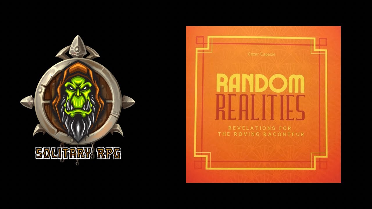 The GameMaster's Apprentice and Random Realities