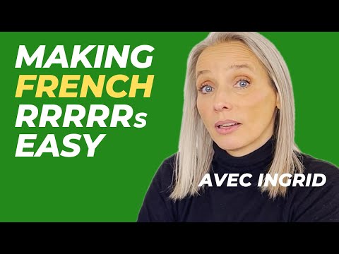 Learn to pronounce the French letter R