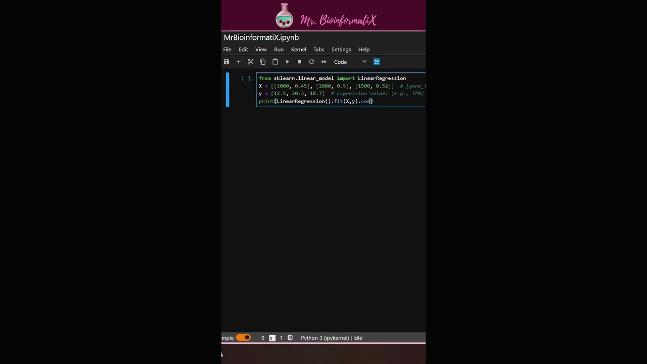 Bioinformatics Trick in Python | Bioinformatics for Beginners
