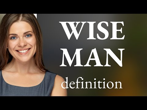 Wise man | what is WISE MAN definition
