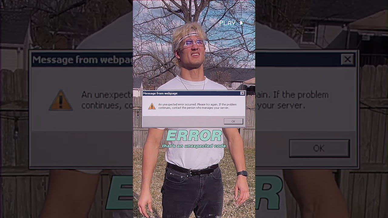 Computer errors #funnysong