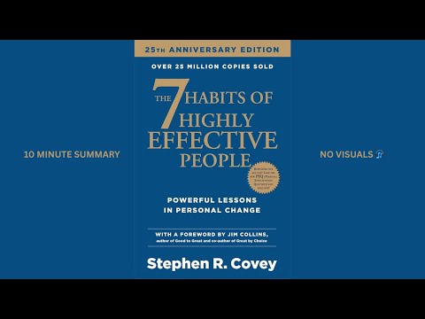 7 Habits of Highly Effective People Summary